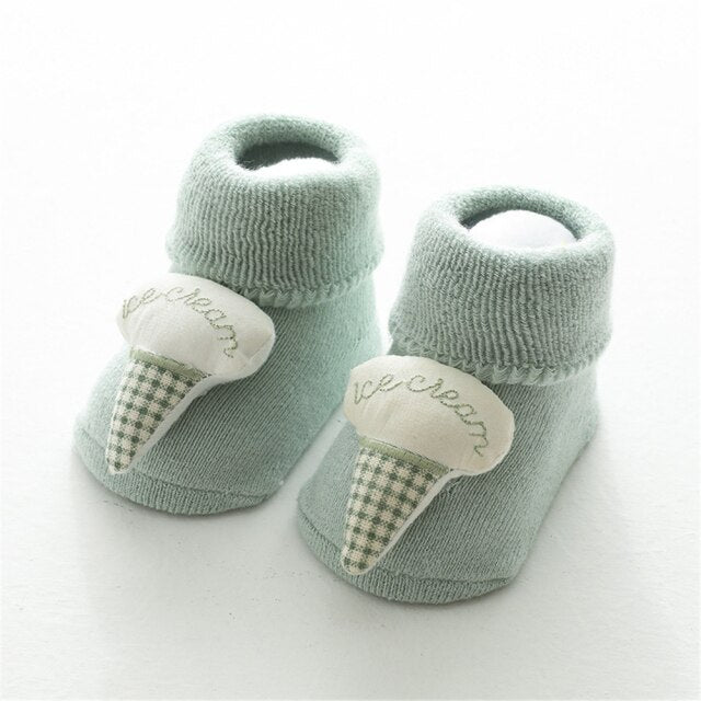 Ice Cream Rattle Socks mybabysocks